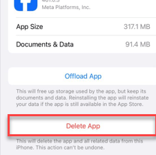 Delete App option missing in iPhone: Fix