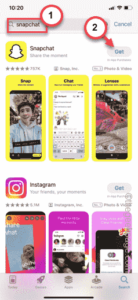 Snapchat SS06 error, Repeated activity : Fix