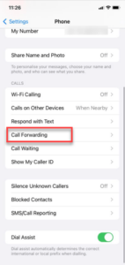 No call forwarding option in iPhone settings: Fix