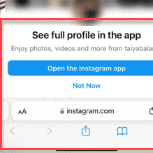 Sorry this page is not available error in Instagram: Fix