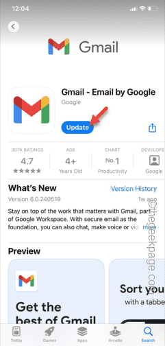 Gmail not opening on iPhone: Fix