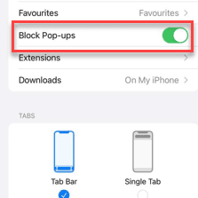 Safari pop up blocker not blocking ads in iPhone: Fix