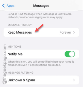 iMessages search not working: Here is the fix