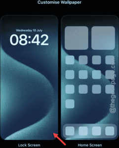 Top portion of lock screen wallpaper is blurred in iPhone: Fix