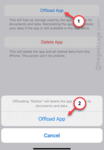 Roblox 292 Error Code, low memory warning in iPhone: Fix
