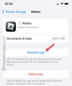 Roblox 292 Error Code, low memory warning in iPhone: Fix