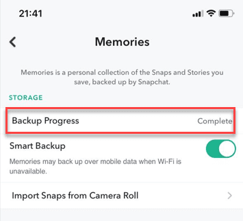 Snapchat memories won't back up on your iPhone: Fix