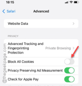 Safari not saving cookies in iPhone: Fix