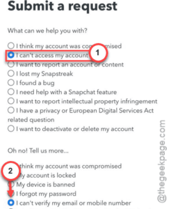 Snapchat not sending security code: Fix