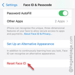 A problem was occured with the TrueDepth camera, Face ID has been ...