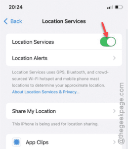 Share My Location not working in iPhone - Fix