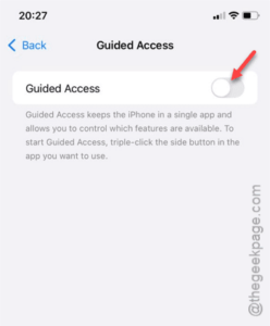 Guided Access not working in iPhone - How to fix