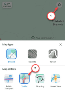 Google Maps not showing Live Traffic: Fix