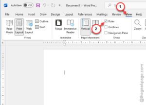 Vertical Ruler missing from Microsoft Word - How to fix