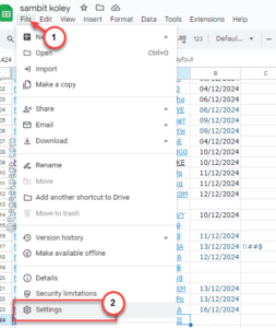 Formulas not working on Google Sheets - How to fix