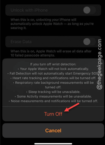 Turn Passcode off Greyed out in Apple Watch - How to fix