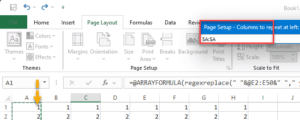 Can't print frozen rows or columns on succeeding pages on Excel - How to fix