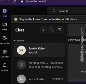 MS Teams could not connect to the internet while the internet is ...