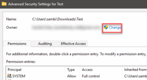 Yellow padlock symbol on folder on Windows 11 - How to fix