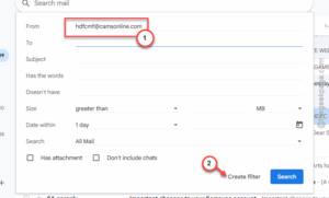How to remove an email from inbox after labelling it