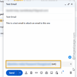 How to attach an email to another email