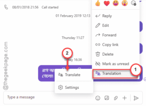 Translation button in teams is not working for Skype chat - How to fix