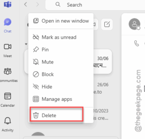 Hide Teams option is missing from Microsoft Teams - How to fix