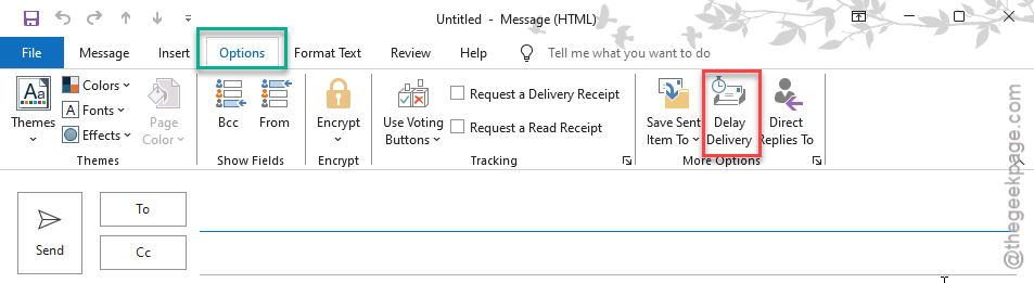 OutLook Delay Delivery Option Not Working/Missing - How to fix