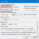 Outlook Fonts too small? Here how to change Fonts Globally in MS Outlook