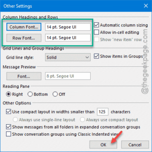 Outlook Fonts too small? Here how to change Fonts Globally in MS Outlook