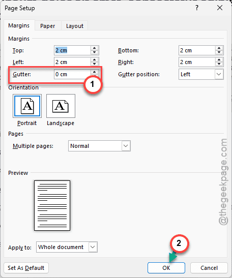 Wrong margin while printing in MS Word - How to fix