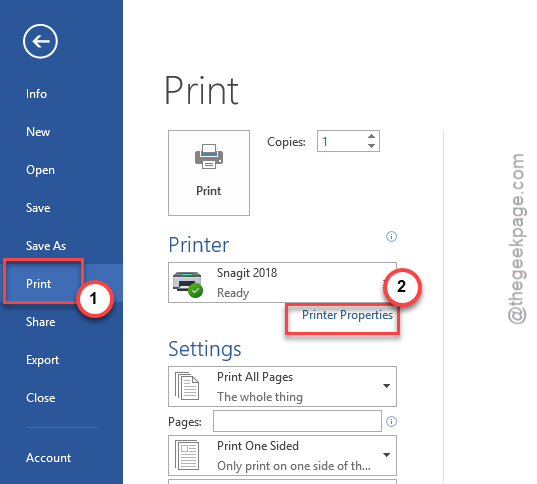 Wrong margin while printing in MS Word - How to fix