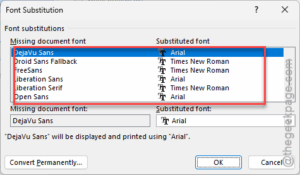 Fonts missing from document in Microsoft Word - Here are the fixes