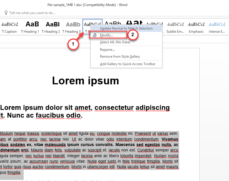 MS Word Randomly Changes Font Size During Typing or List Entry - Fix