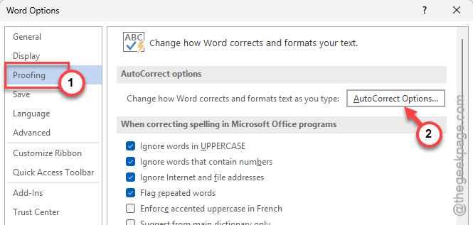 Auto Correct and Math Auto Correct Conflicts in Word - How to Fix