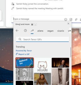 MS Teams GIF Button Missing or Disabled - How to Fix