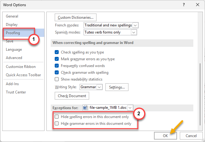 Word Spellcheck and Grammar Checker Doesn’t Detect Mistakes - How to Fix