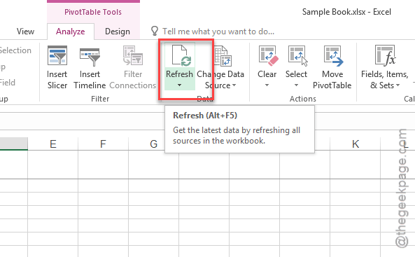 Pivot Table Not Refreshing Automatically After Source Data Change in ...