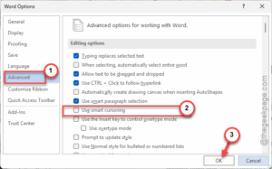 Dragging or Selecting Text Fails or Selects Too Much in Microsoft Word