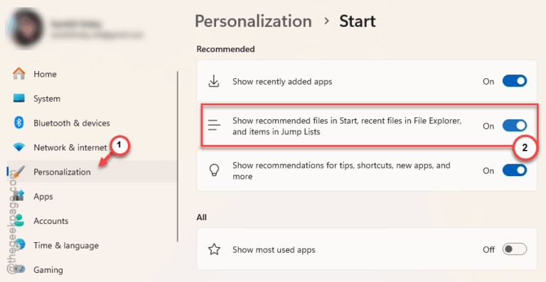 Can't View Recently Viewed Files in File Explorer in Windows 11 - How ...
